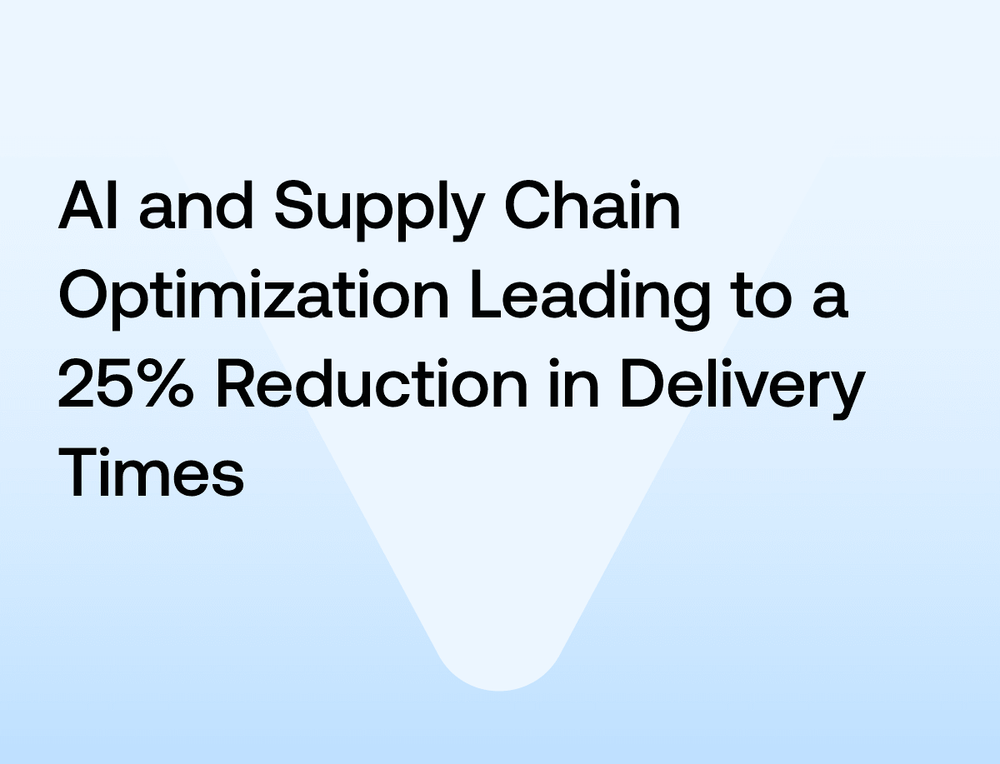 CodeXTeam | Blog | AI and Supply Chain Optimization Leading to a 25% ...